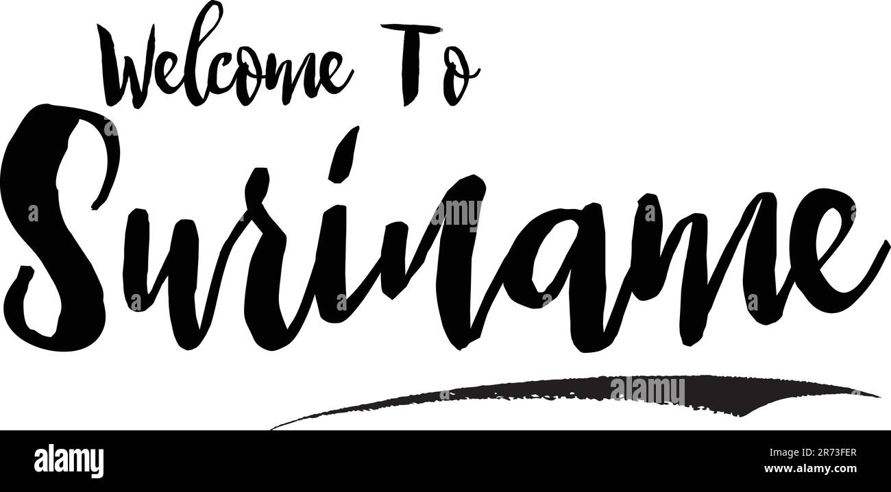 Country Name In Elegant Bold Typography Text Lettering Vector Art ...