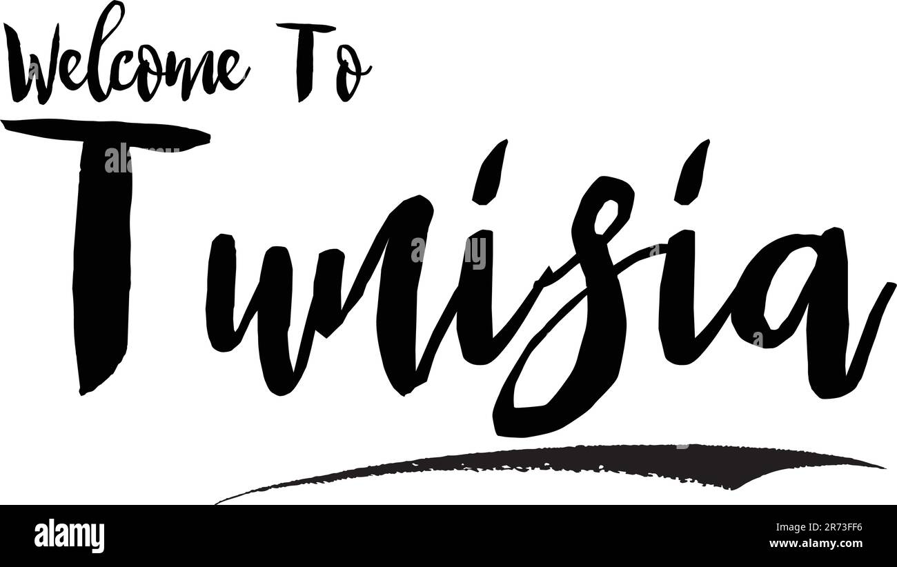 Country Name In Elegant Bold Typography Text Lettering Vector Art ...