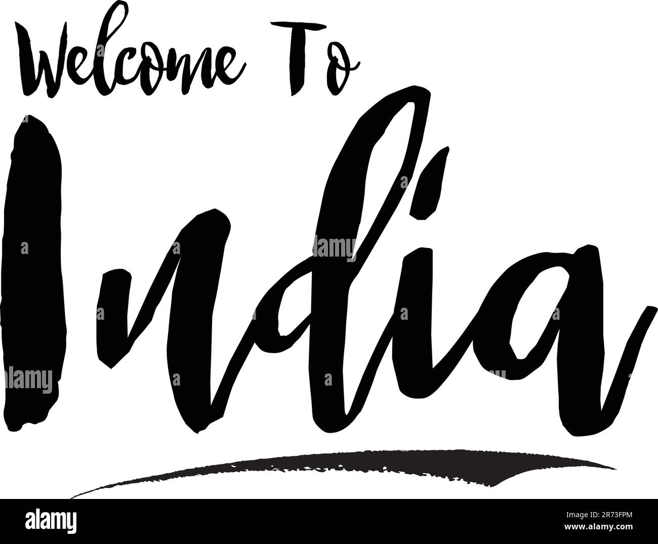 Country Name In Elegant Bold Typography Text Lettering Vector Art ...
