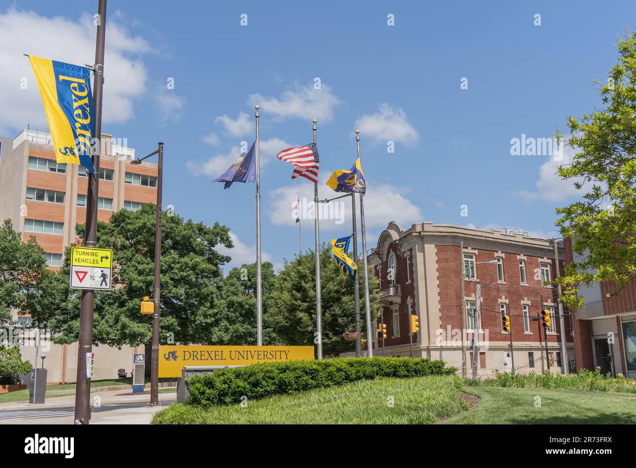 Drexel entrance sign hi-res stock photography and images - Alamy
