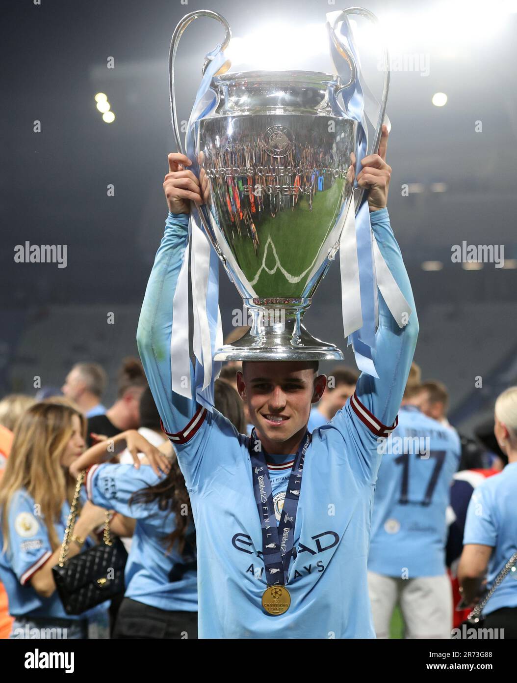 Istanbul, Turkey. 10th June, 2023. Phil Foden of Manchester City ...