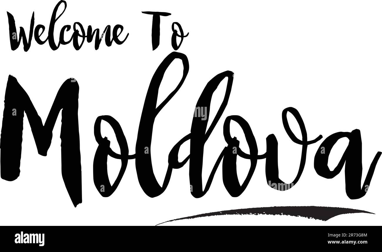 Country Name In Elegant Bold Typography Text Lettering Vector Art ...