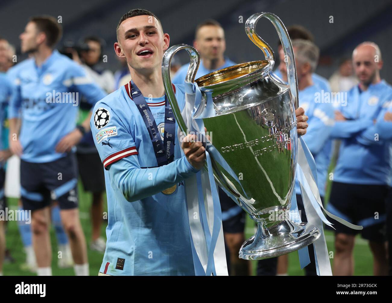 Istanbul, Turkey. 10th June, 2023. Phil Foden of Manchester City ...