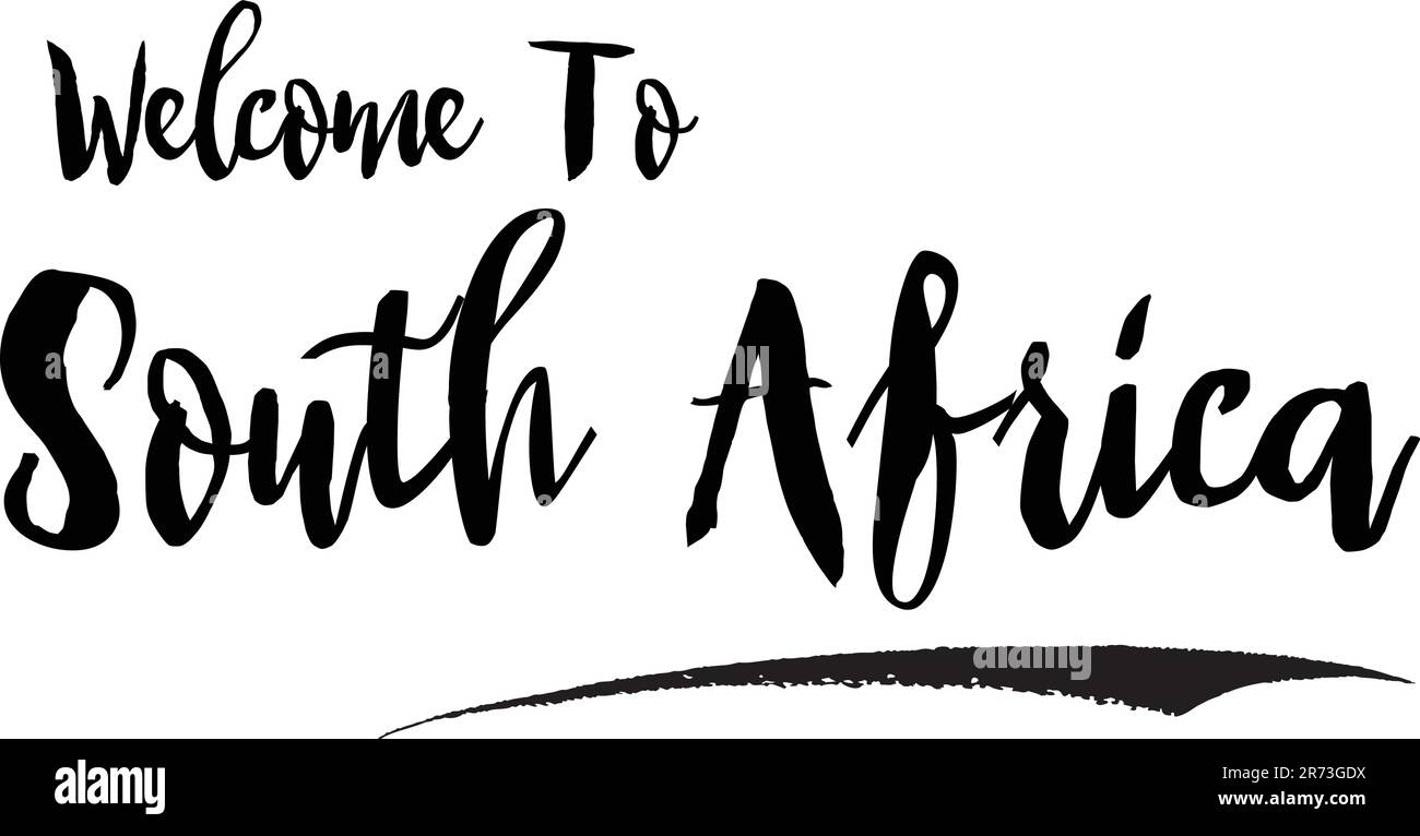 Country Name In Elegant Bold Typography Text Lettering Vector Art ...