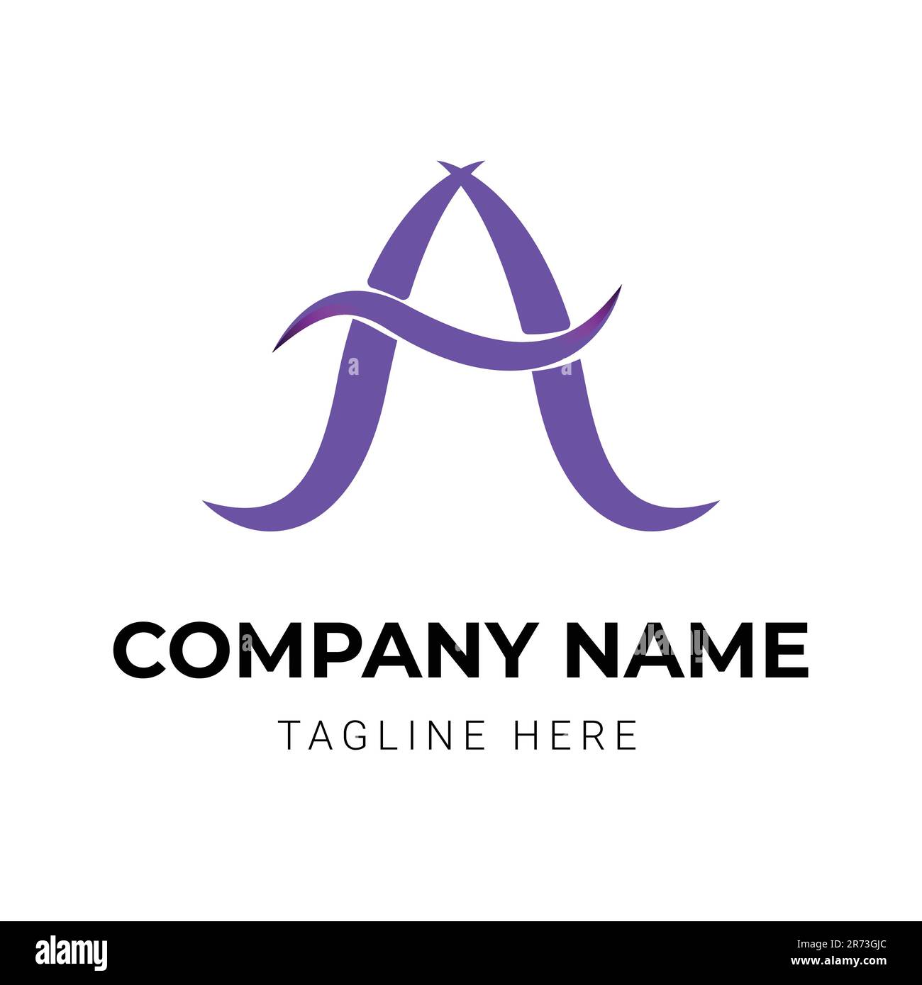 Letter gradient colorful logo design Stock Vector Image & Art - Alamy