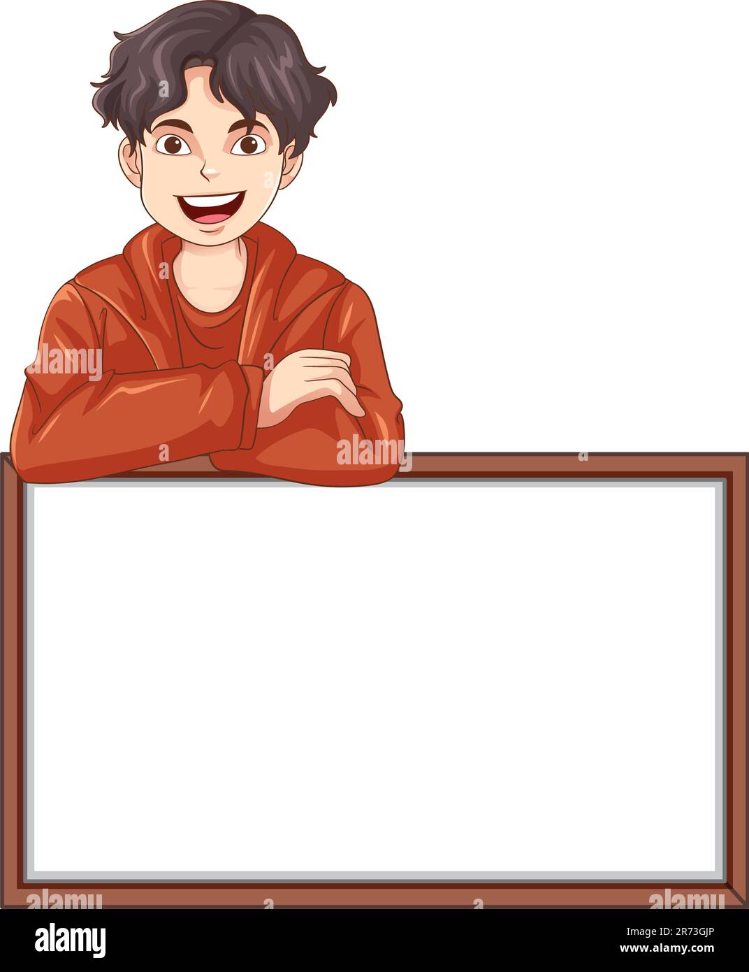 Teen cartoon hi-res stock photography and images - Alamy