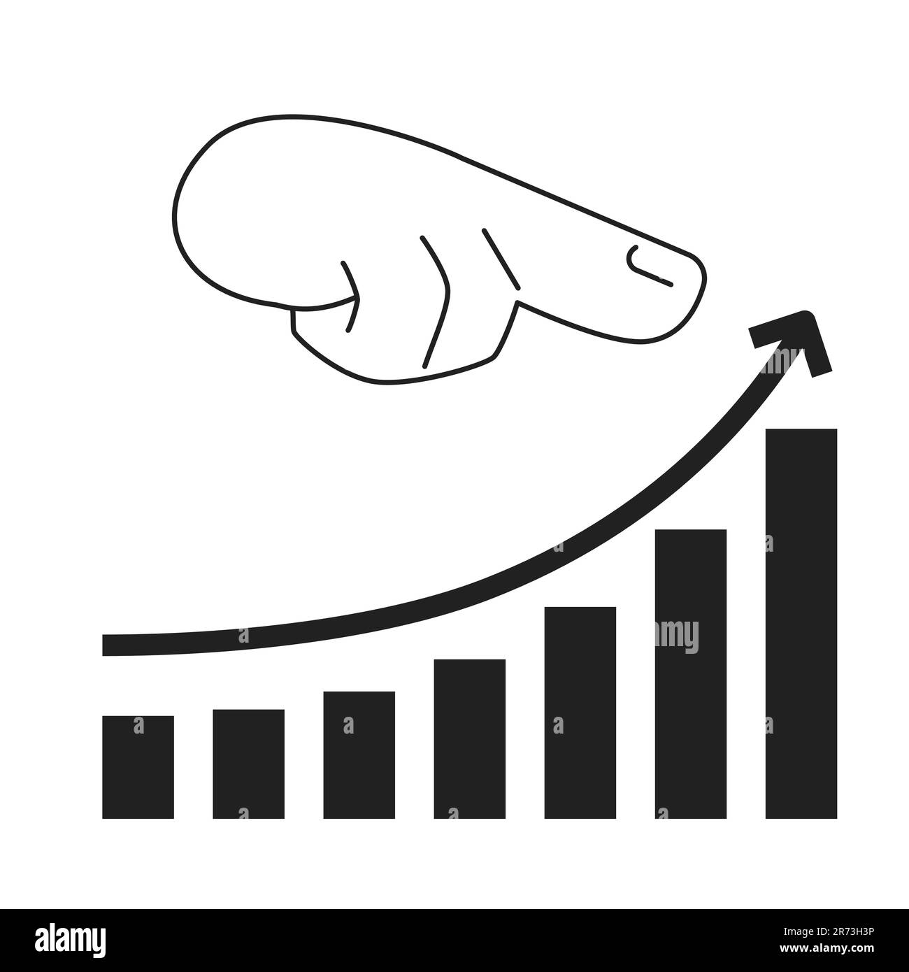 Increase clients Stock Vector Images - Alamy