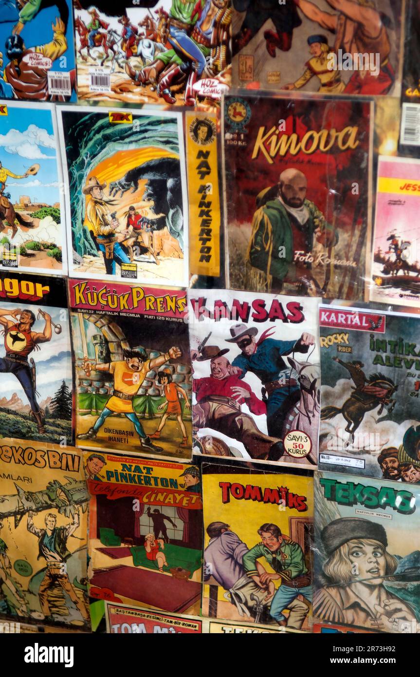 Comic display hi-res stock photography and images - Alamy