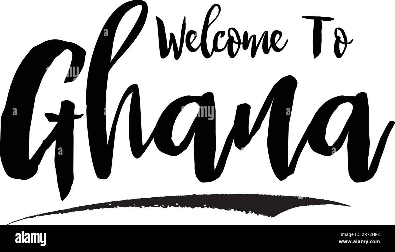 Country Name In Elegant Bold Typography Text Lettering Vector Art ...