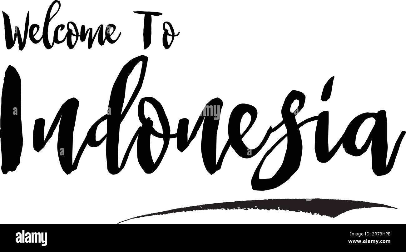 Country Name In Elegant Bold Typography Text Lettering Vector Art ...