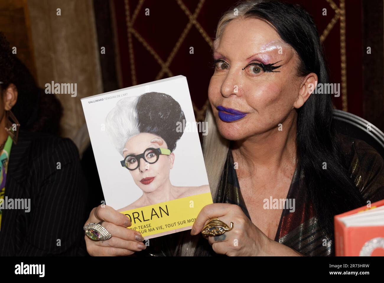 Paris, France. 12th June, 2023. Orlan attends the Parisian Art of ...