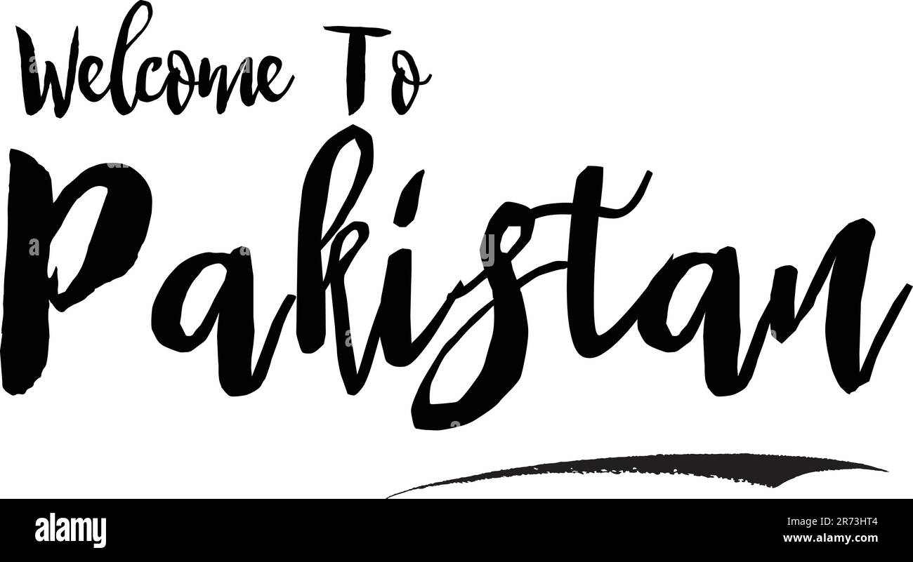 Country Name In Elegant Bold Typography Text Lettering Vector Art ...