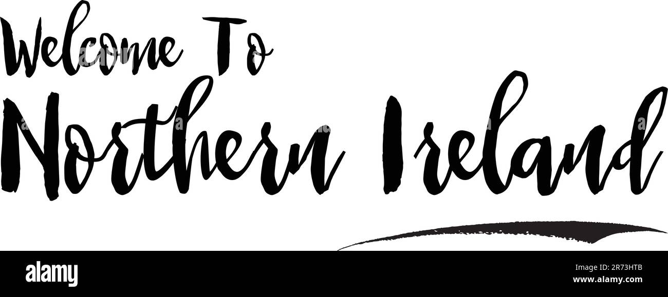 Country Name In Elegant Bold Typography Text Lettering Vector Art ...