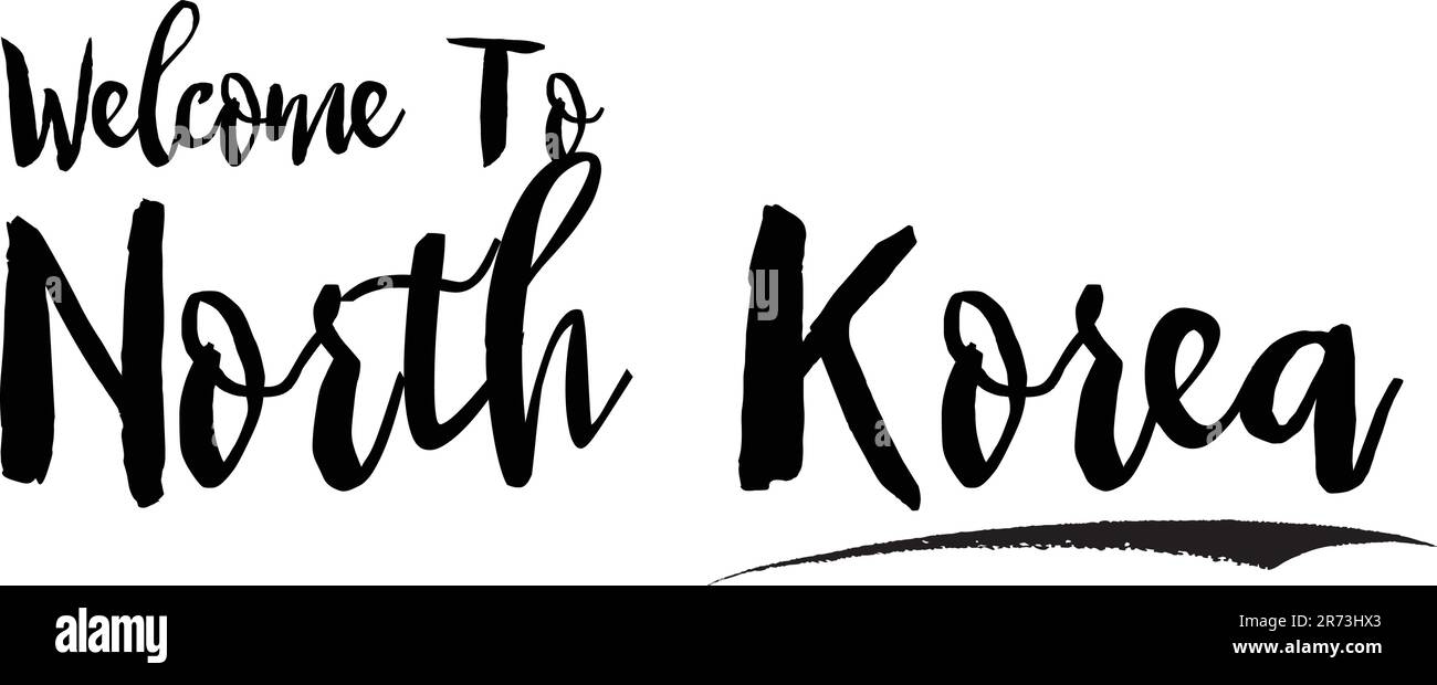 Country Name In Elegant Bold Typography Text Lettering Vector Art ...