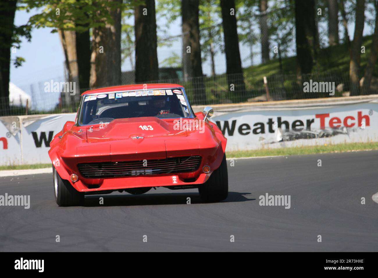 Vintage sports car racing road america hi-res stock photography and ...