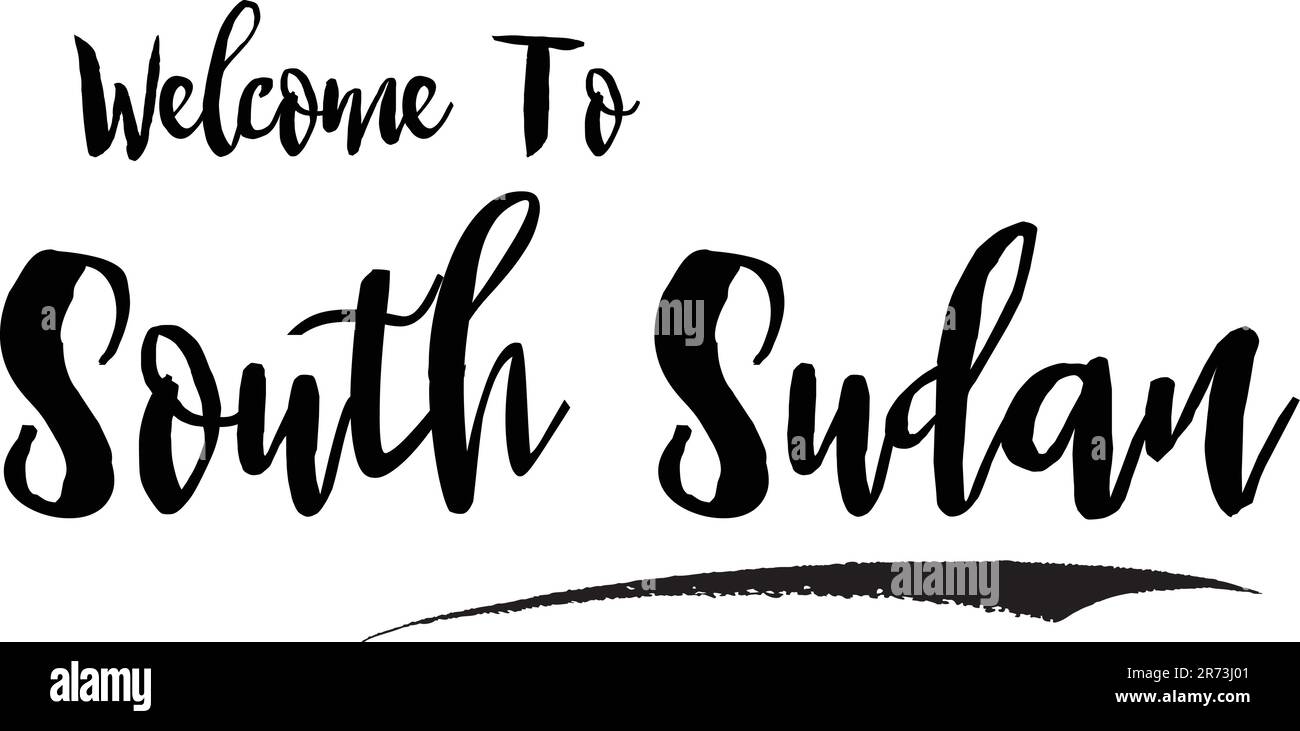 Country Name In Elegant Bold Typography Text Lettering Vector Art ...