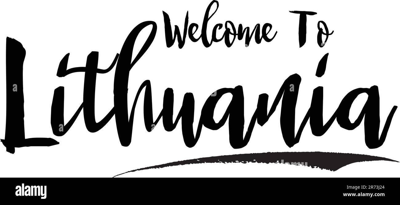 Country Name In Elegant Bold Typography Text Lettering Vector Art ...