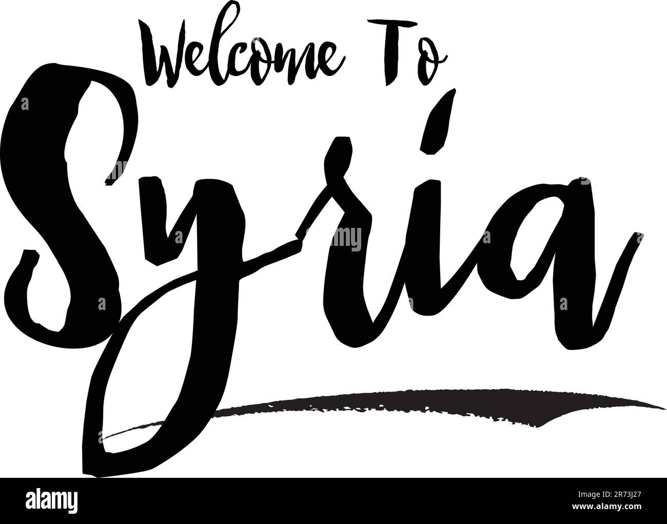 Country Name In Elegant Bold Typography Text Lettering Vector Art ...