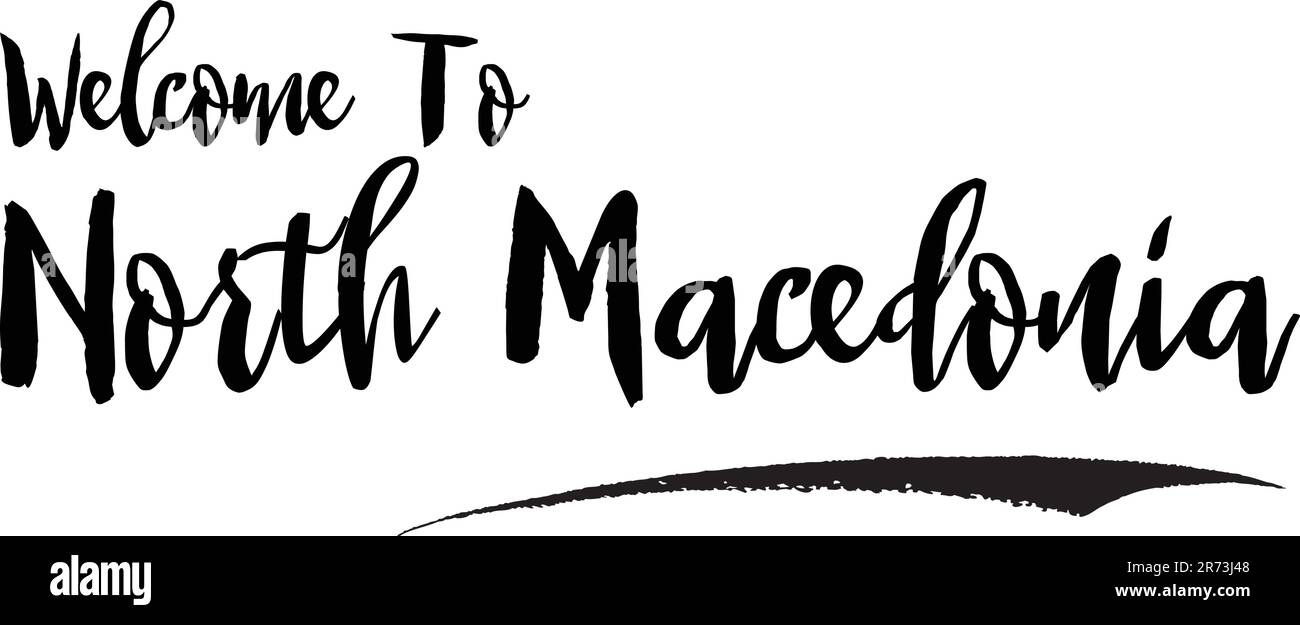 Country Name In Elegant Bold Typography Text Lettering Vector Art ...