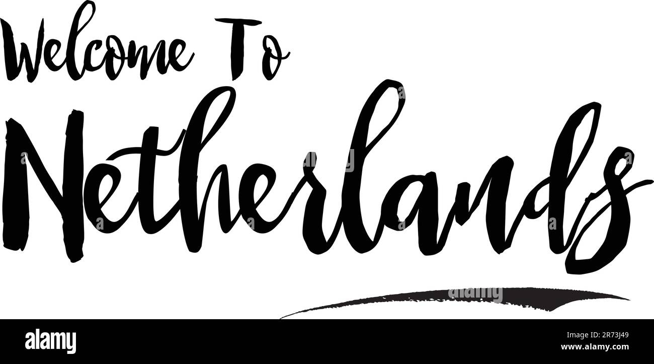 Country Name In Elegant Bold Typography Text Lettering Vector Art ...