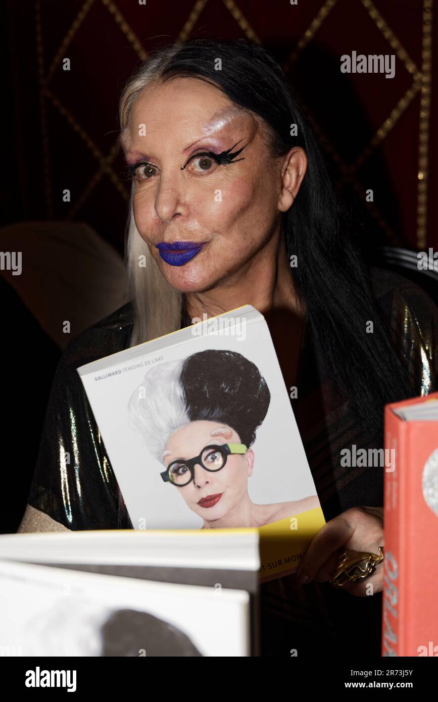 Paris, France. 12th June, 2023. Orlan attends the Parisian Art of ...