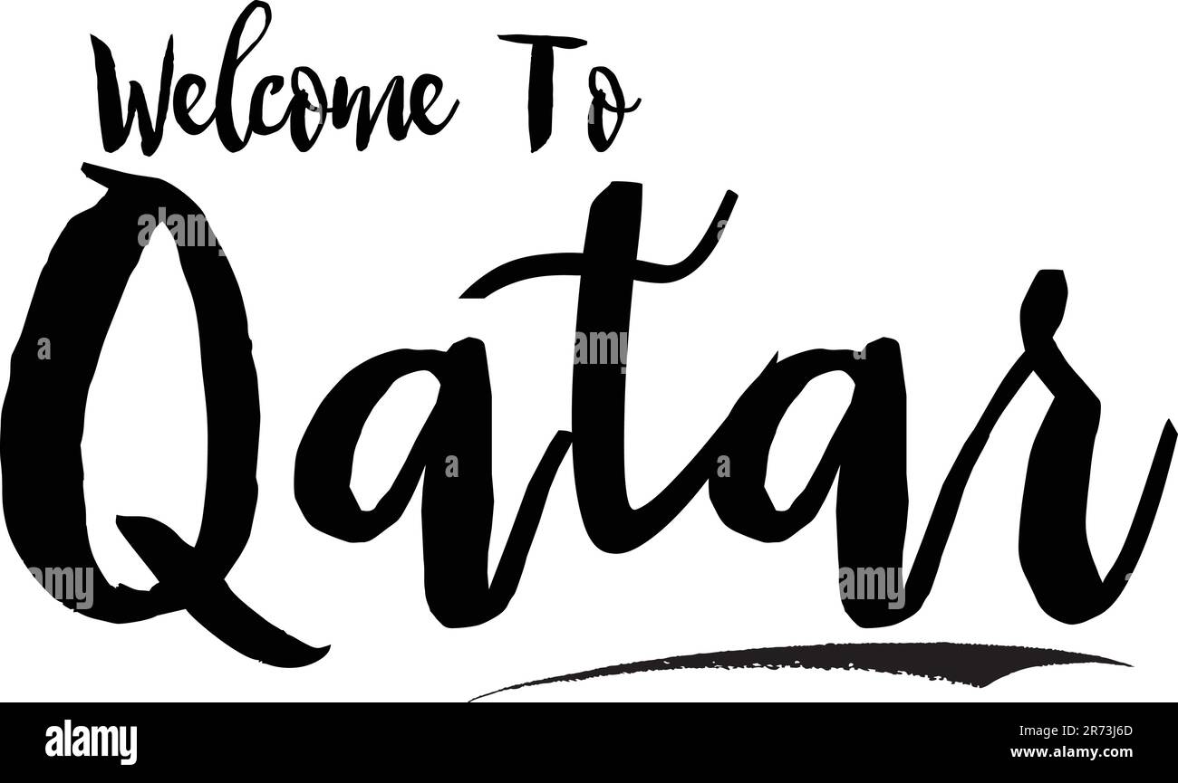 Country Name In Elegant Bold Typography Text Lettering Vector Art ...