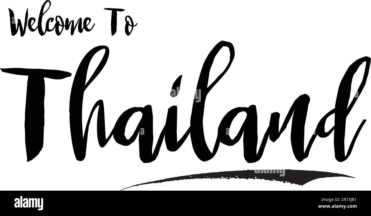 Country Name In Elegant Bold Typography Text Lettering Vector Art ...