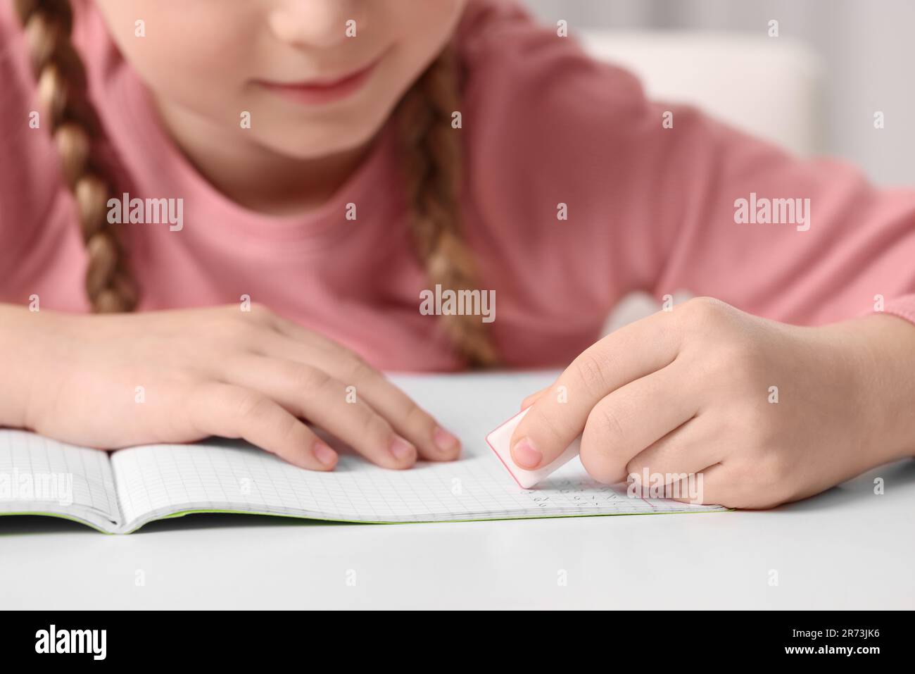 Using an eraser hi-res stock photography and images - Alamy
