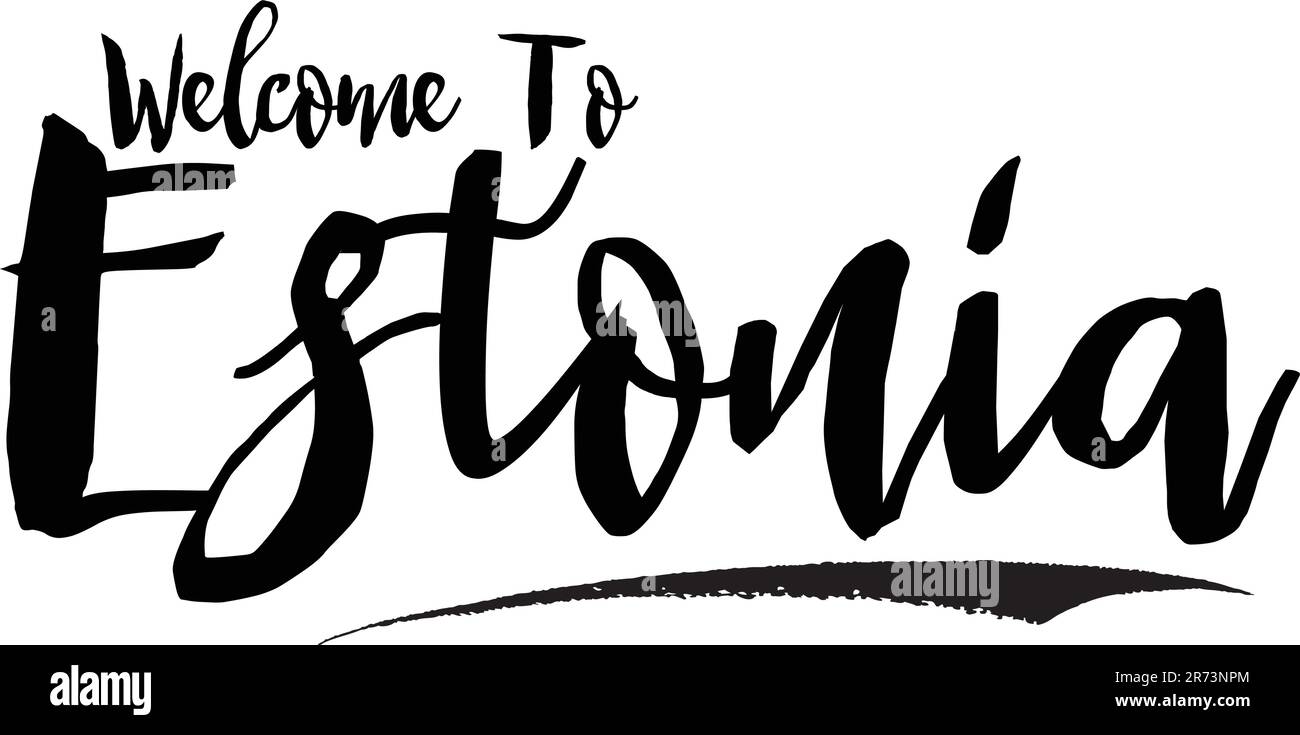 Country Name In Elegant Bold Typography Text Lettering Vector Art ...