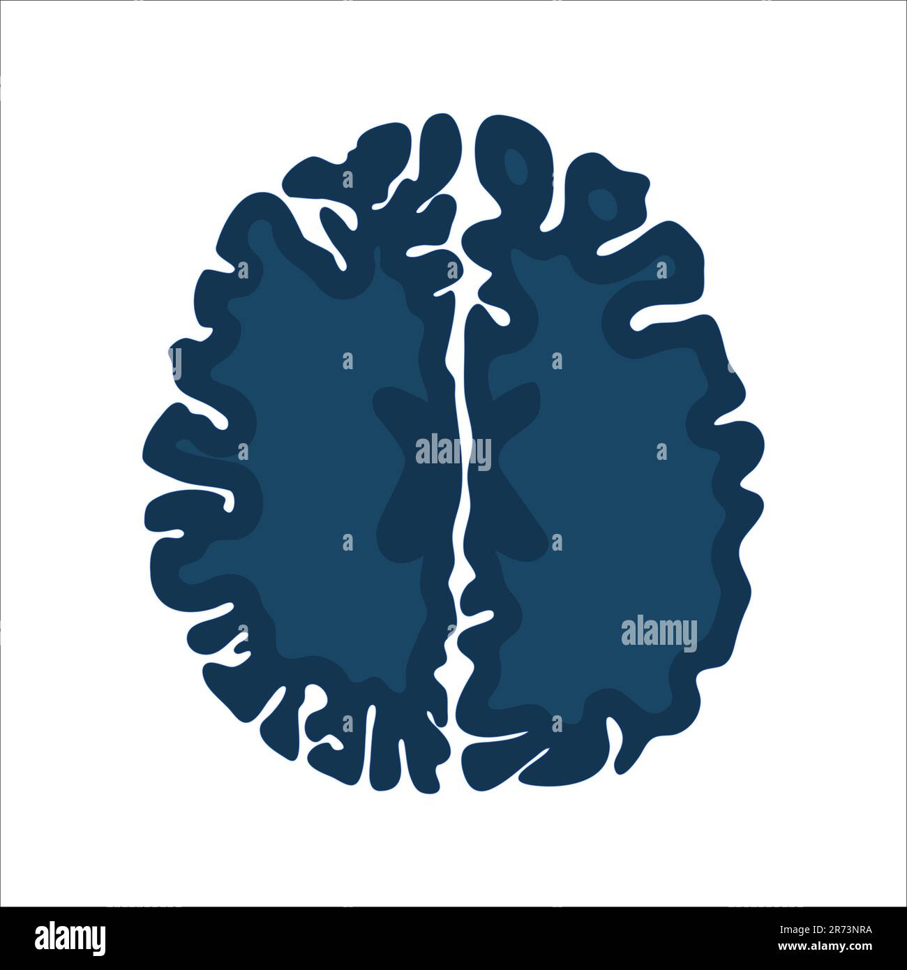 MRI brain scan image icon for medical diagnostics Stock Vector Image ...