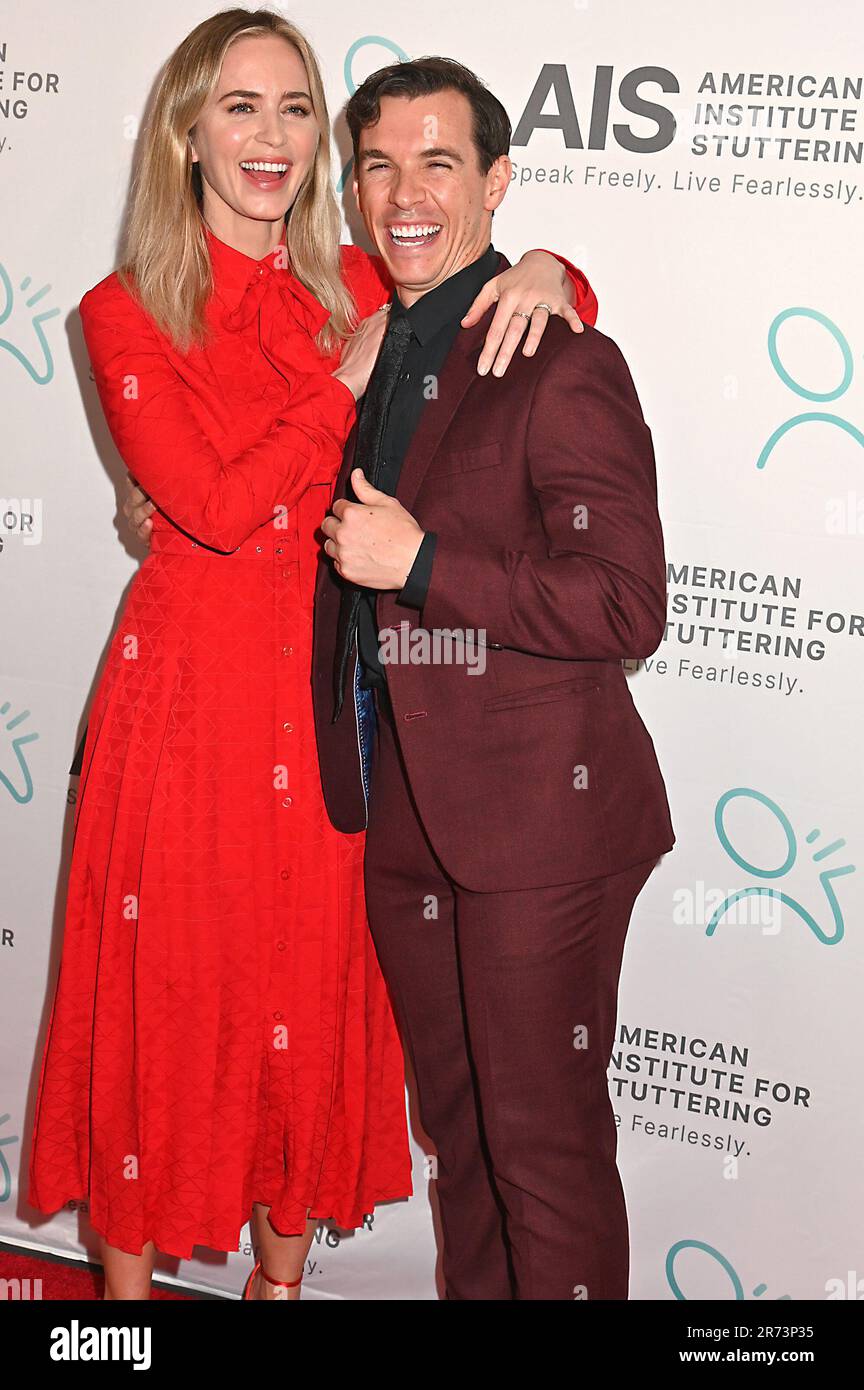 Emily Blunt and Marc Winski attend the American Institute for ...