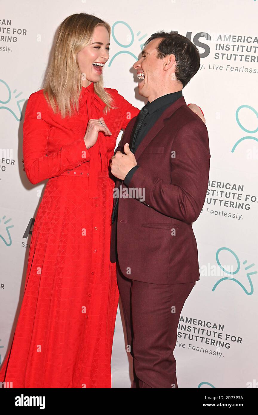 Emily Blunt and Marc Winski attend the American Institute for ...