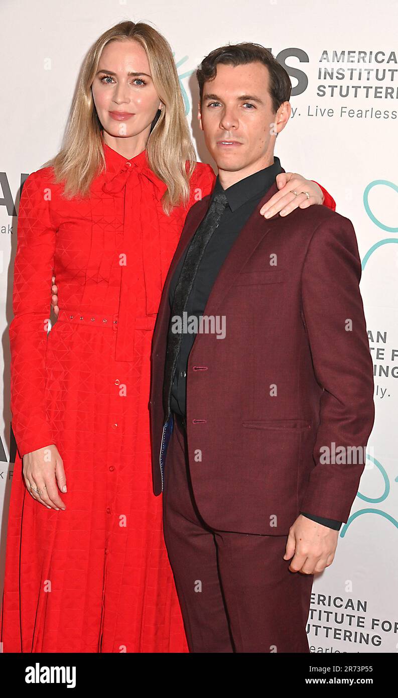 Emily Blunt and Marc Winski attend the American Institute for ...