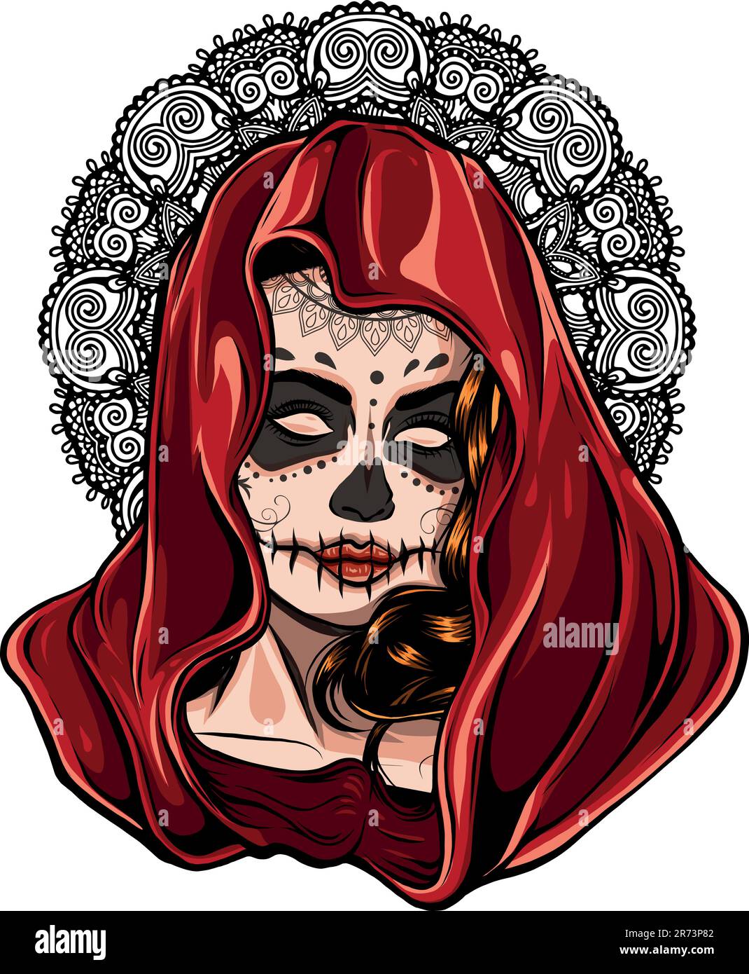 Death Girl Drawing