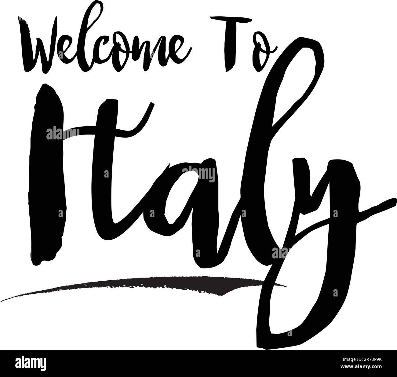 Country Name In Elegant Bold Typography Text Lettering Vector Art ...