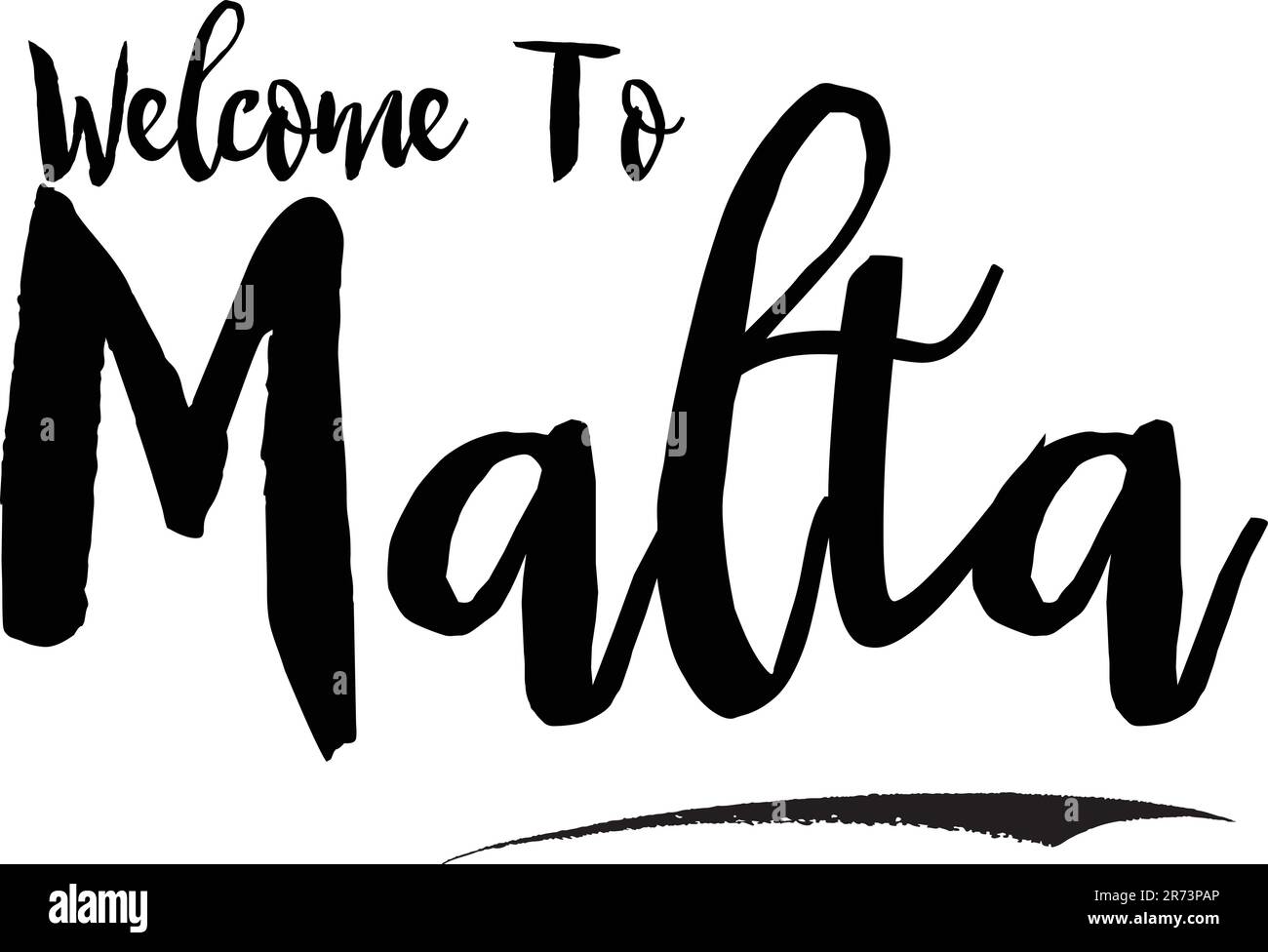 Country Name In Elegant Bold Typography Text Lettering Vector Art ...