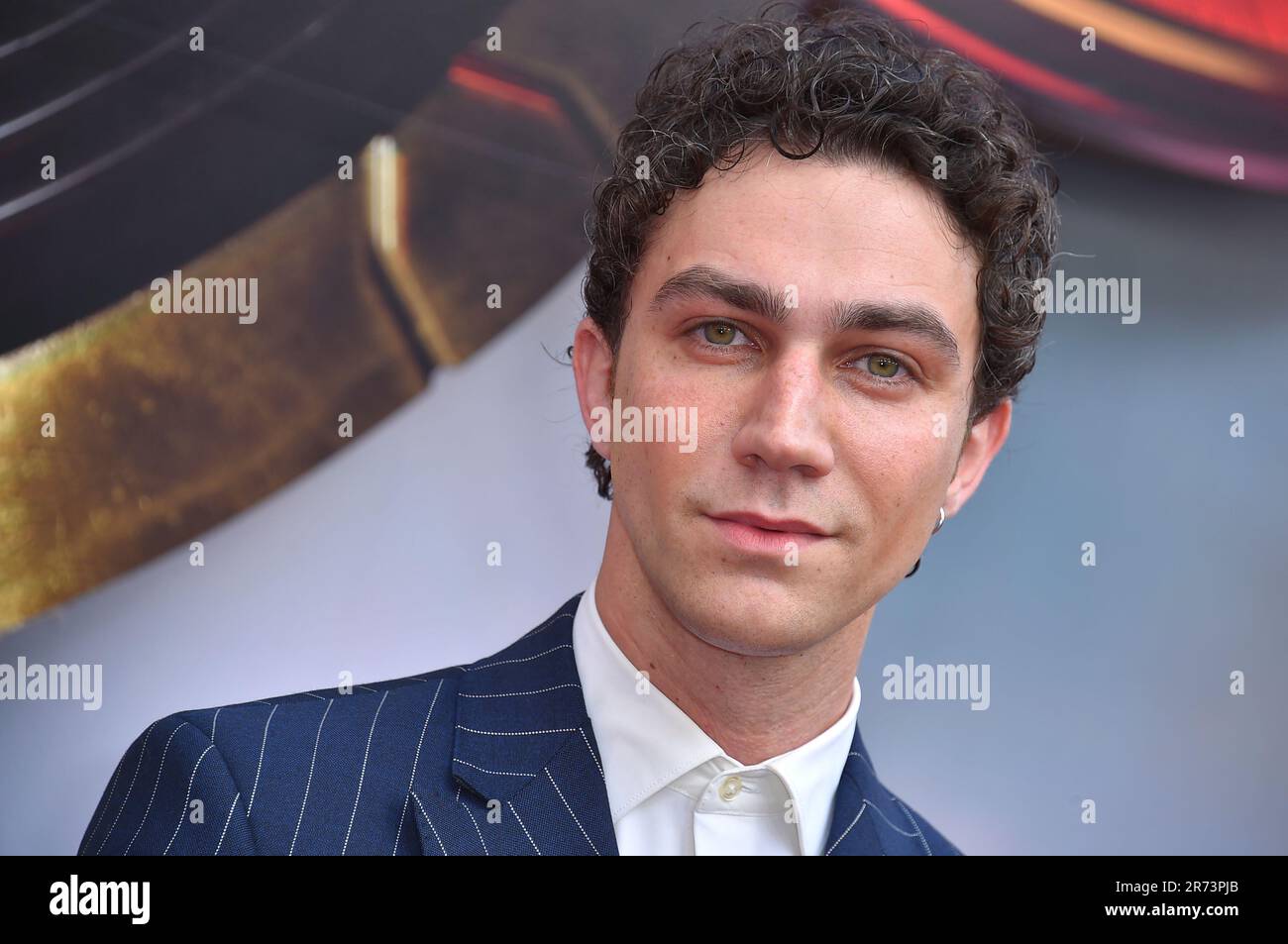 Luke Brandon Field arrives at the premiere of "The Flash" on Monday ...