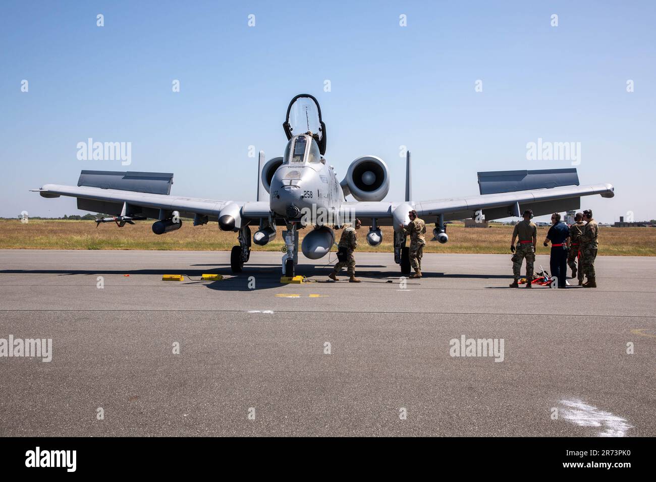 U.S. Air Force A-10 Thunderbolt II assigned to the 127th Wing, Michigan ...