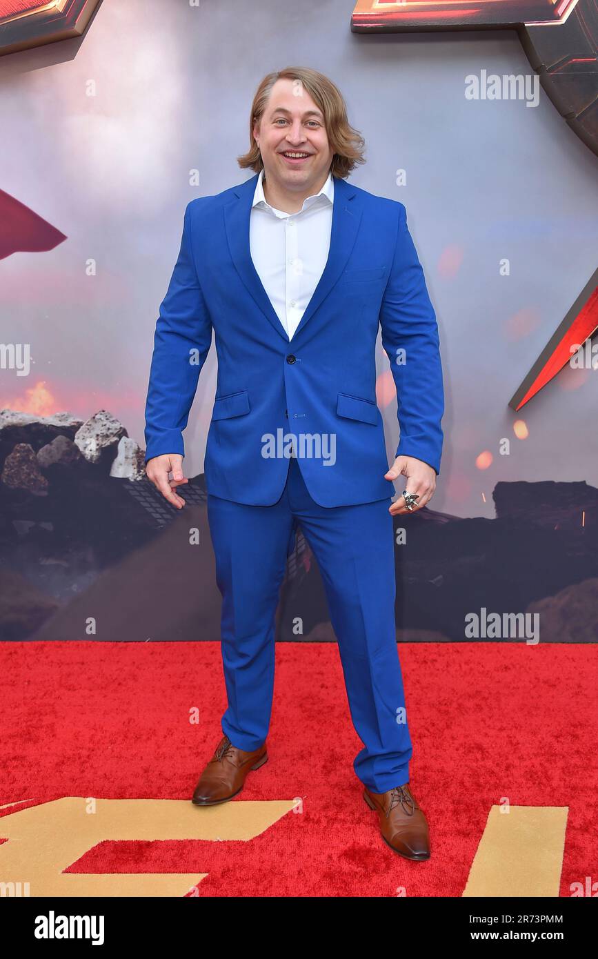 Sean Rogers arrives at the premiere of "The Flash" on Monday, June 12 ...