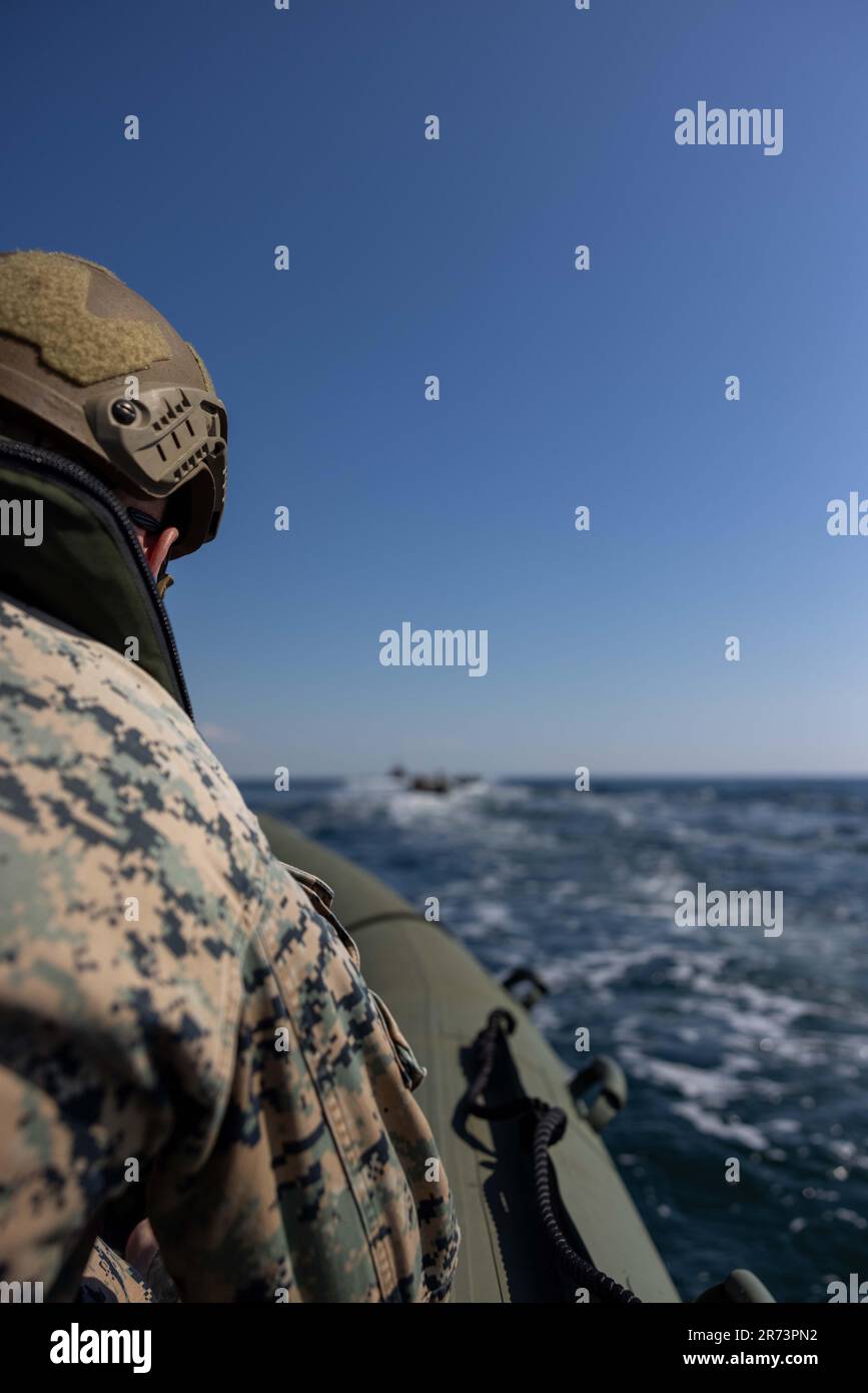 A U.S. Marine with Golf Company, 2d Battalion, 6th Marine Regiment, 2d ...