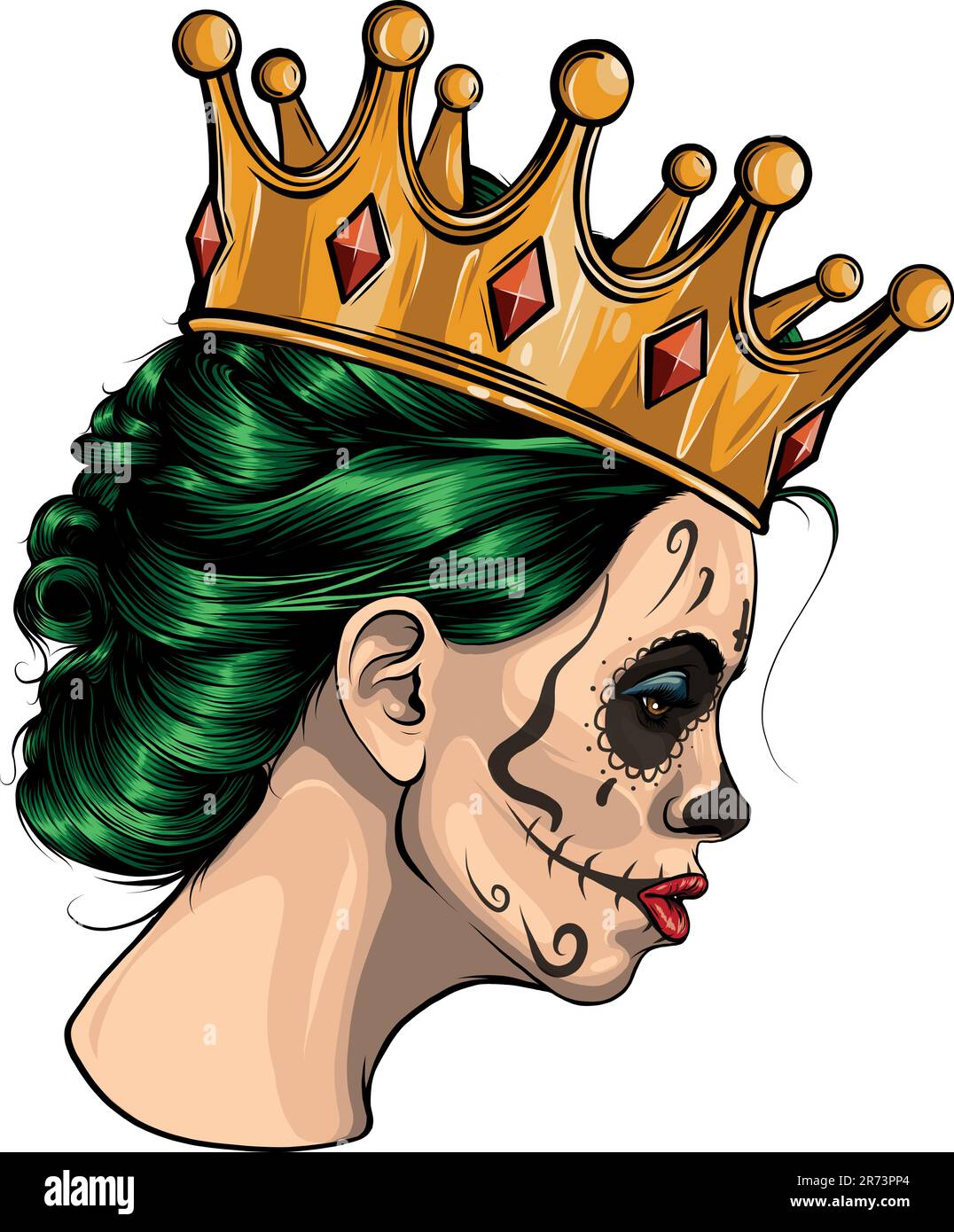draw of Dead girl vector illustration design Stock Vector Image & Art ...