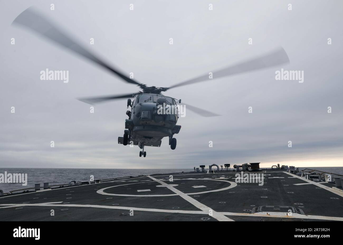 EAST CHINA SEA (May 31, 2023) – An MH-60R Sea Hawk helicopter assigned ...