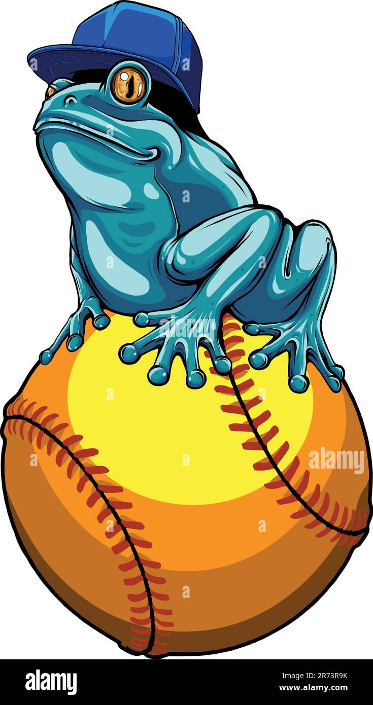 colored draw of frog vector illustration design Stock Vector Image ...