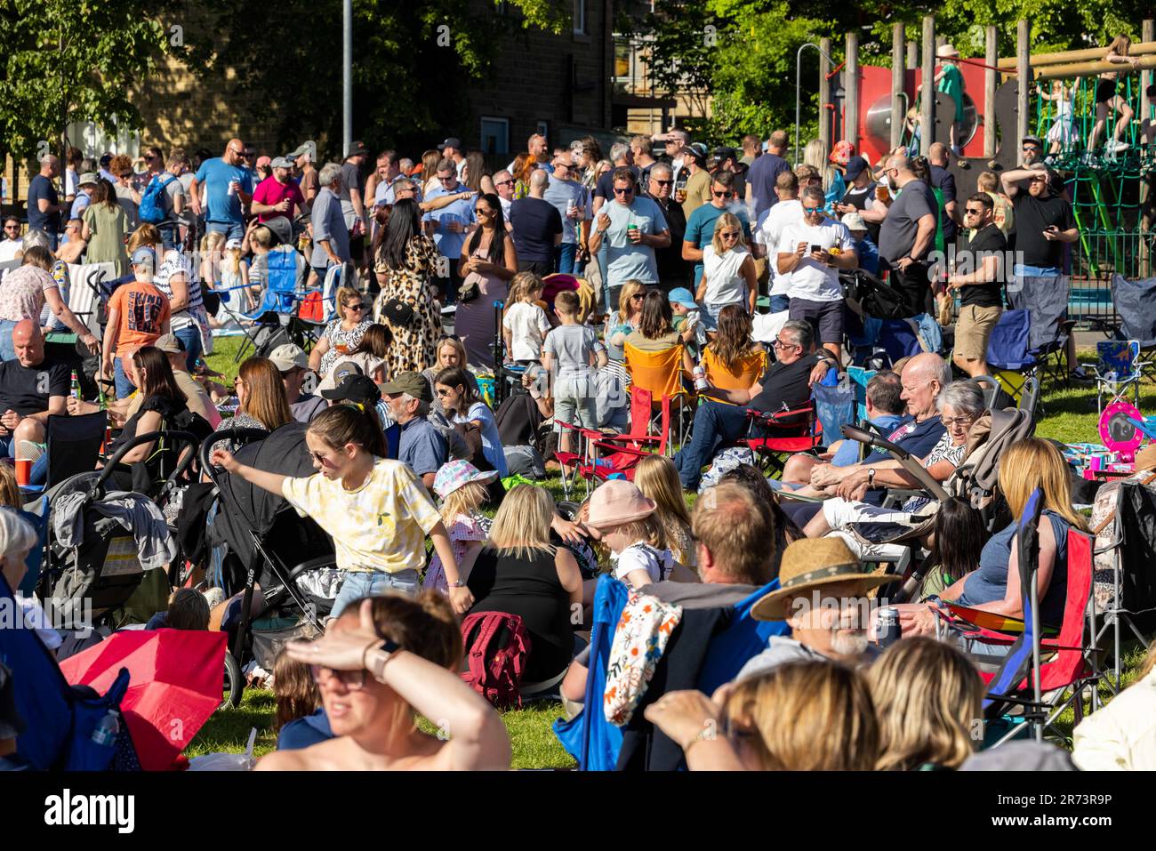 Whit Friday Brass Band contests. PIC shows Greenfield contest Stock ...