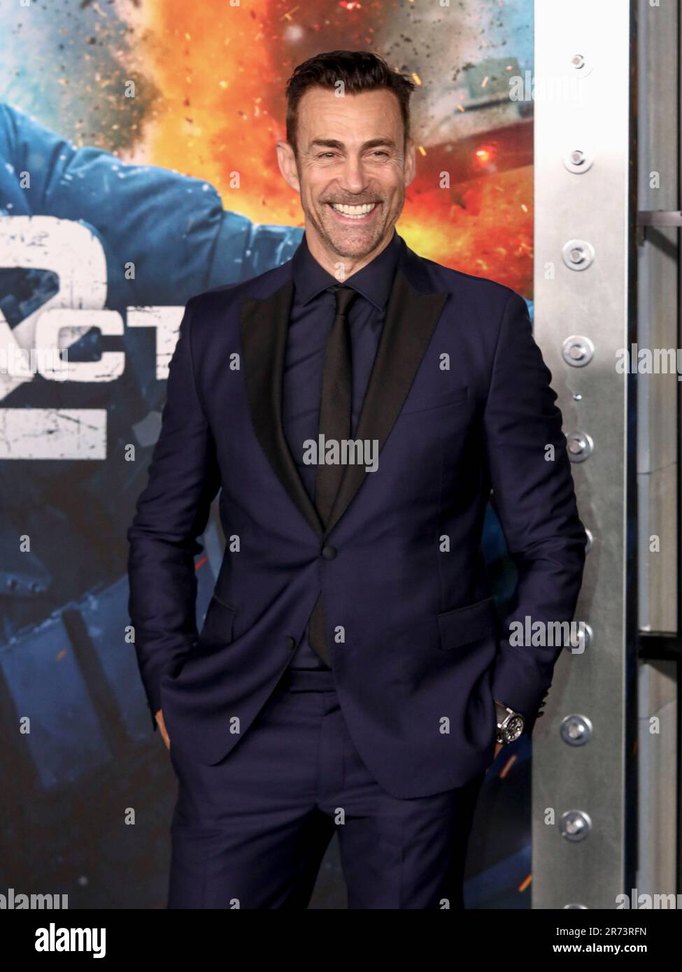 Actor Daniel Bernhardt attends the premiere of "Extraction 2" at Jazz ...