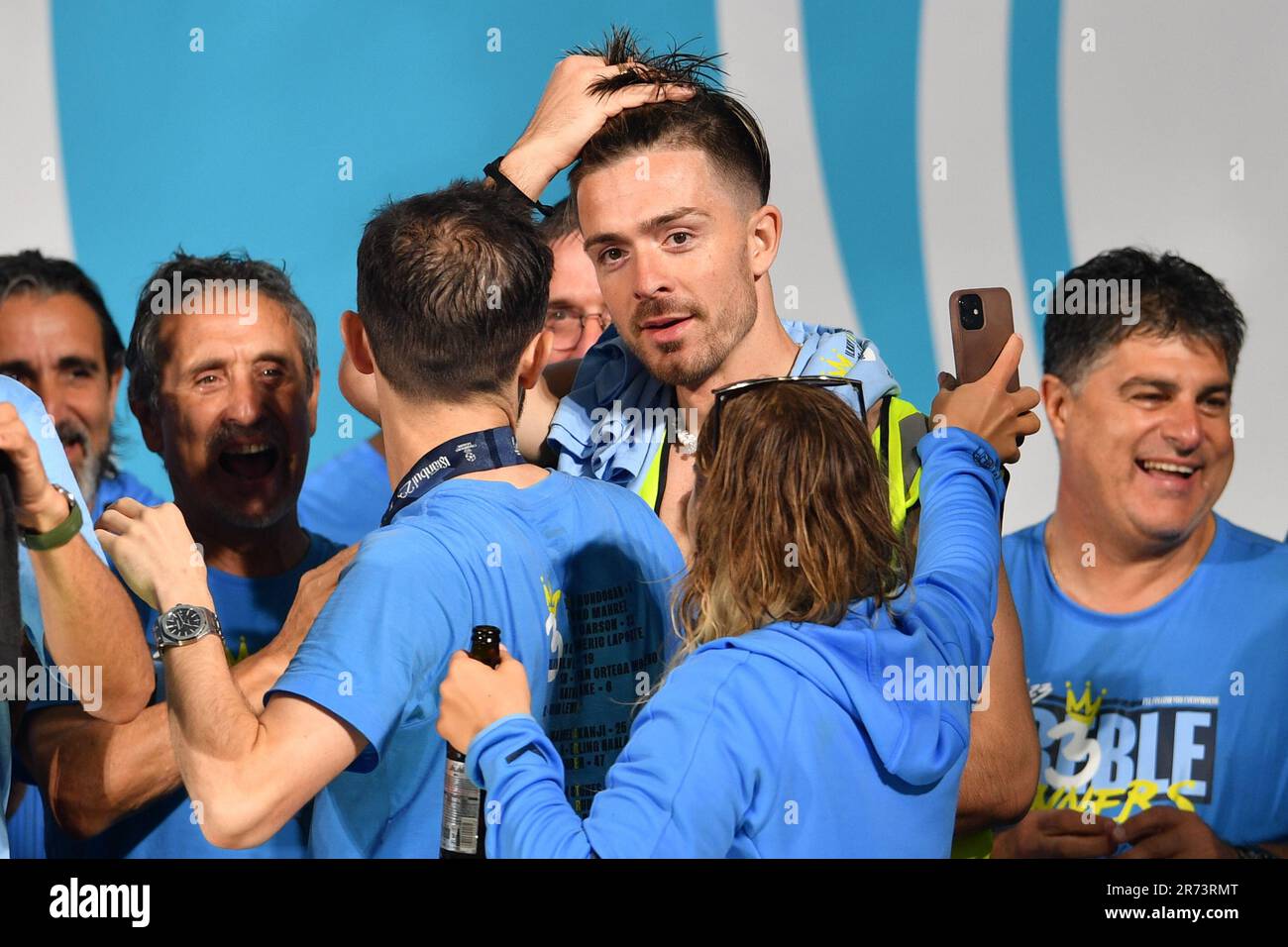 Jack grealish manchester city parade hi-res stock photography and ...