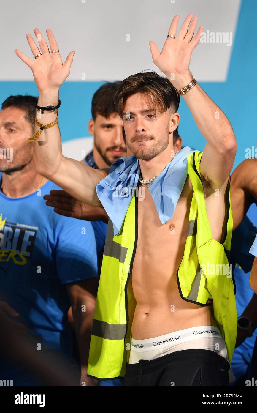Jack grealish manchester city parade hi-res stock photography and ...