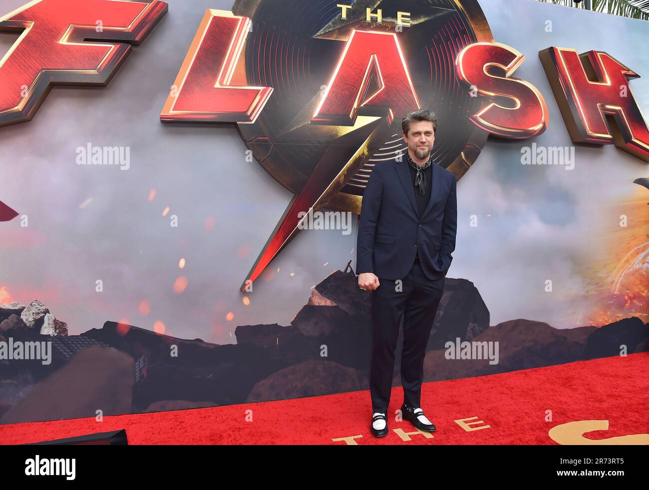 Director Andy Muschietti arrives at the premiere of "The Flash" on ...