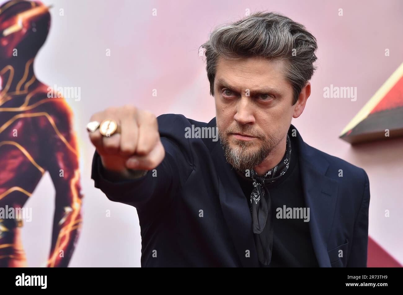 Director Andy Muschietti arrives at the premiere of "The Flash" on ...