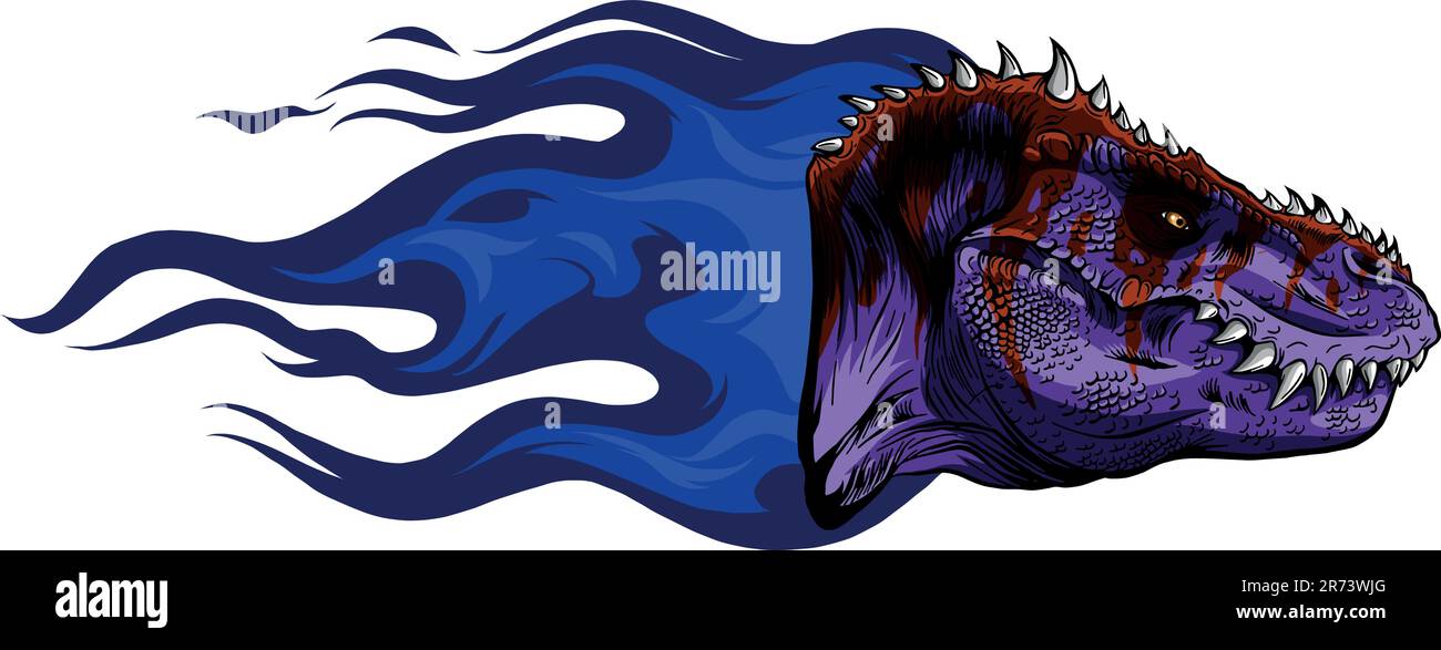 T Rex Head Mascot vector illustration design Stock Vector Image & Art - Alamy